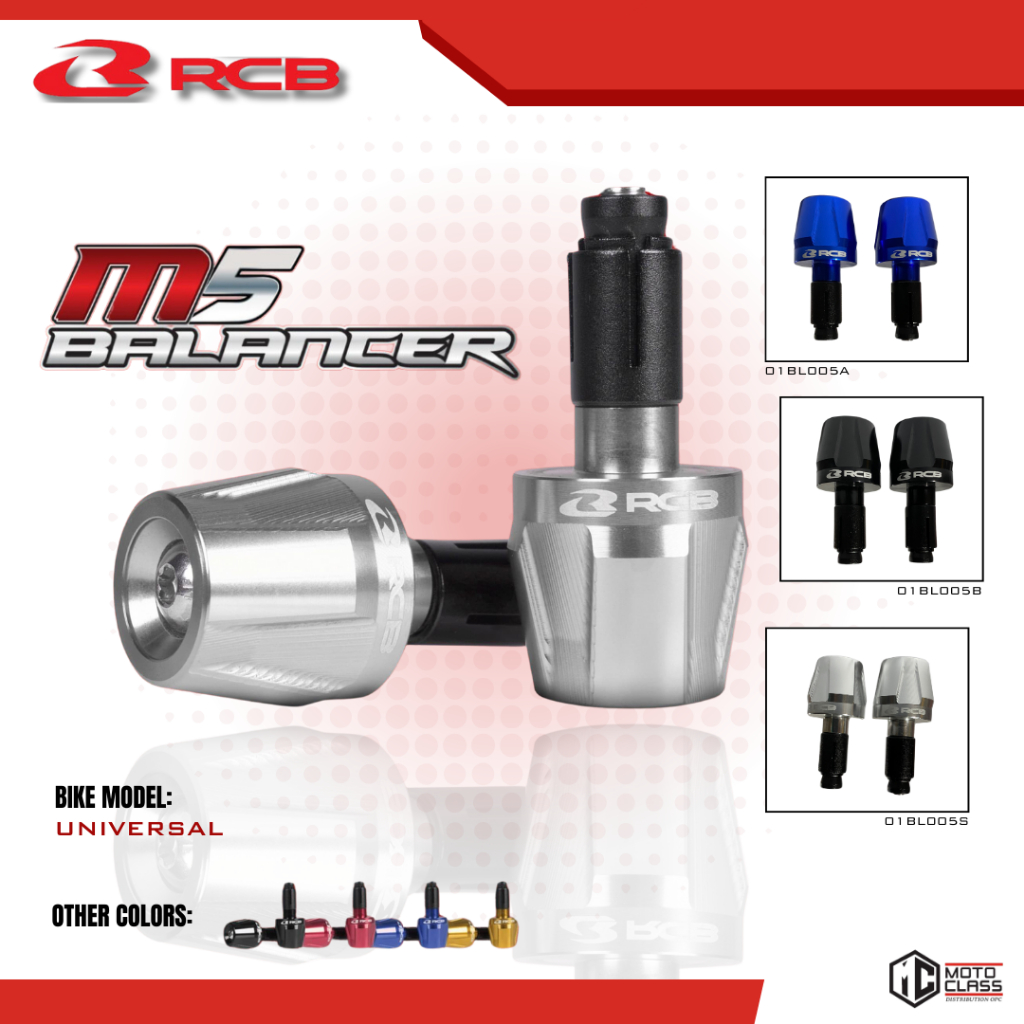 RCB BAR END UNIVERSAL M5 | Shopee Philippines