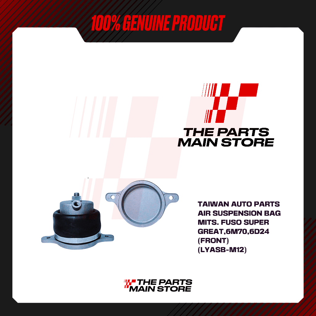 TAIWAN AUTO PARTS AIR SUSPENSION BAG MITS. FUSO SUPER GREAT,6M70,6D24 ...