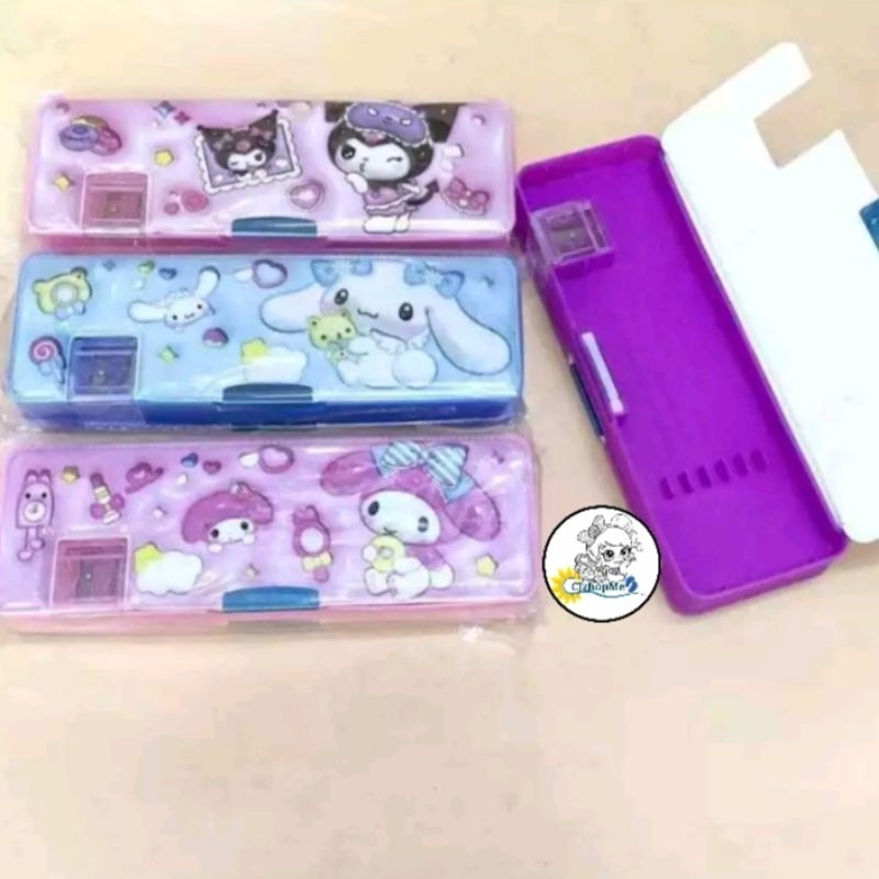 Sanrio Character Design Magnetic Pencil Case With Sharpener/Cute ...