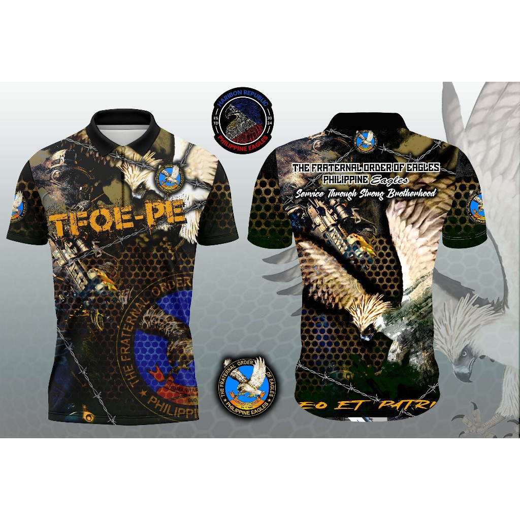 The Fraternal Order of Eagles - Philippine Eagles Polo Shirt Full ...