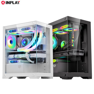 Inplay OpenView V100 PC Case Gaming Computer Case Mid-Tower M-ATX ...