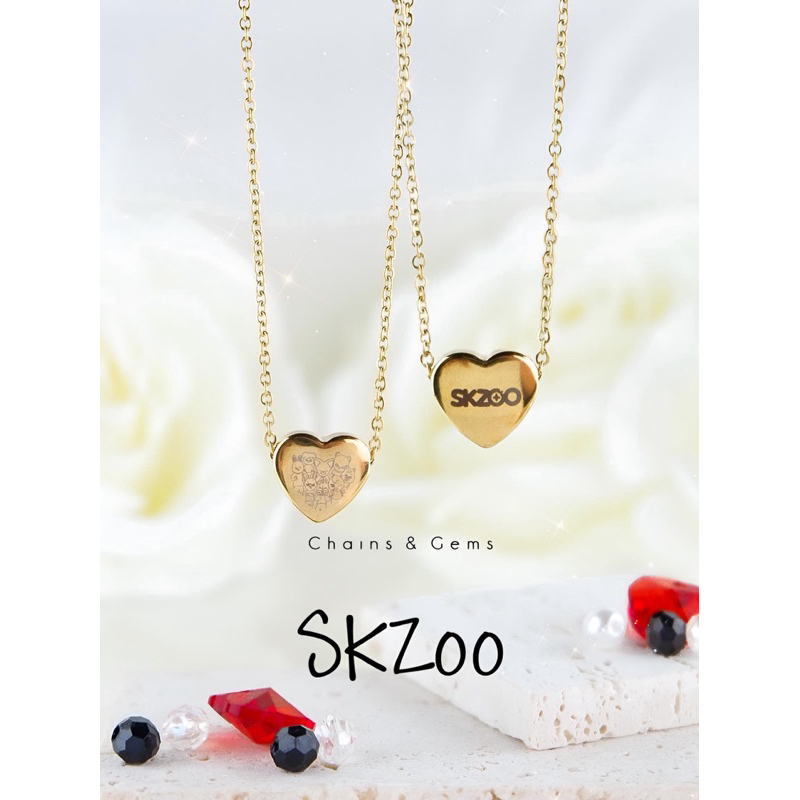 KPOP | SKZ Inspired Necklaces | NO Box Included | Chains & Gems ...