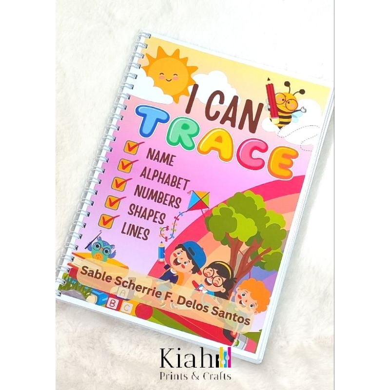 Tracing Notebook for Kids | Tracing Pad | A5 size | Name, Alphabet ...