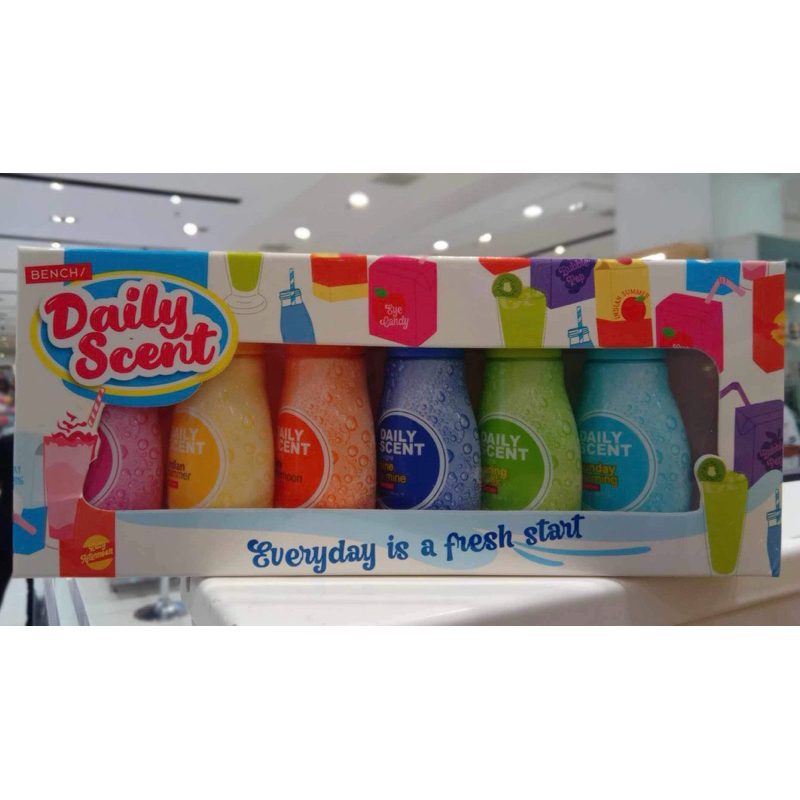 BENCH DAILY SCENT 6-IN-1 PACK COLOGNES | Shopee Philippines