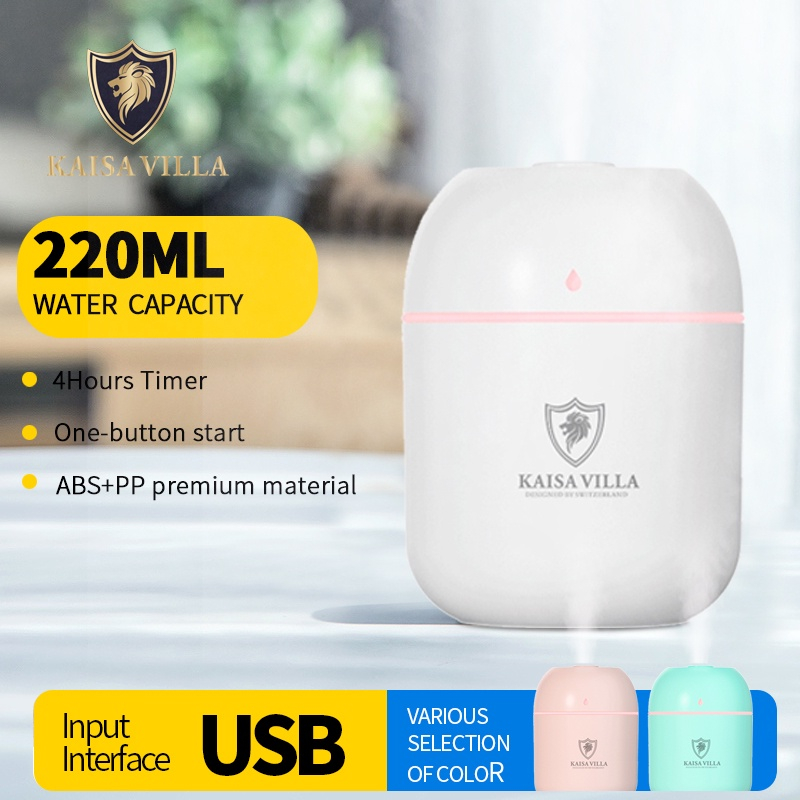 Kaisa Villa 200/300/500ml air humidifier with essential oil for room ...