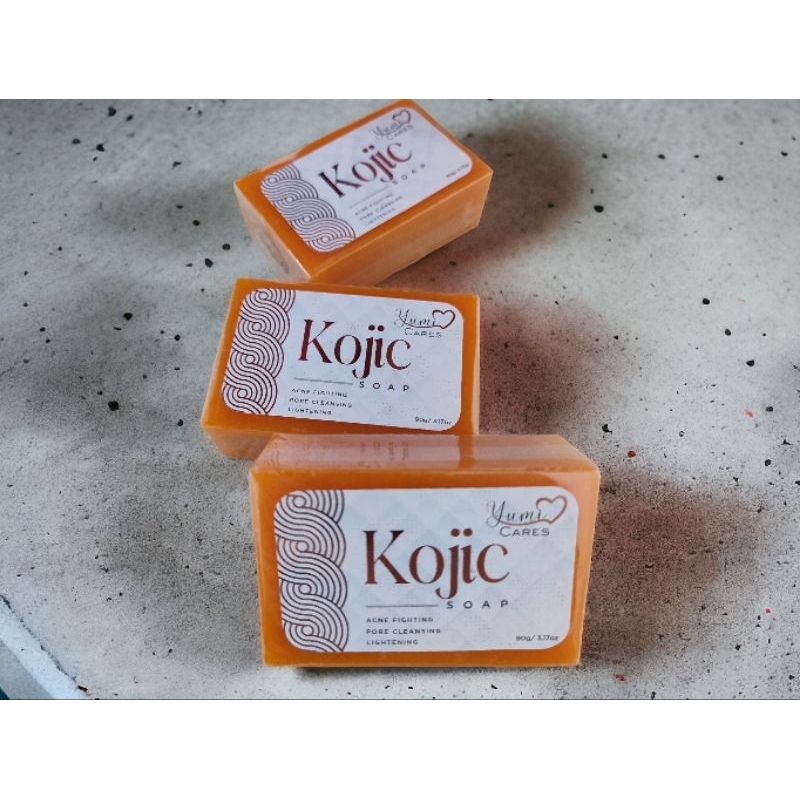 3PCS 90G KOJIC SOAP BAR by YUMI CARES | Shopee Philippines