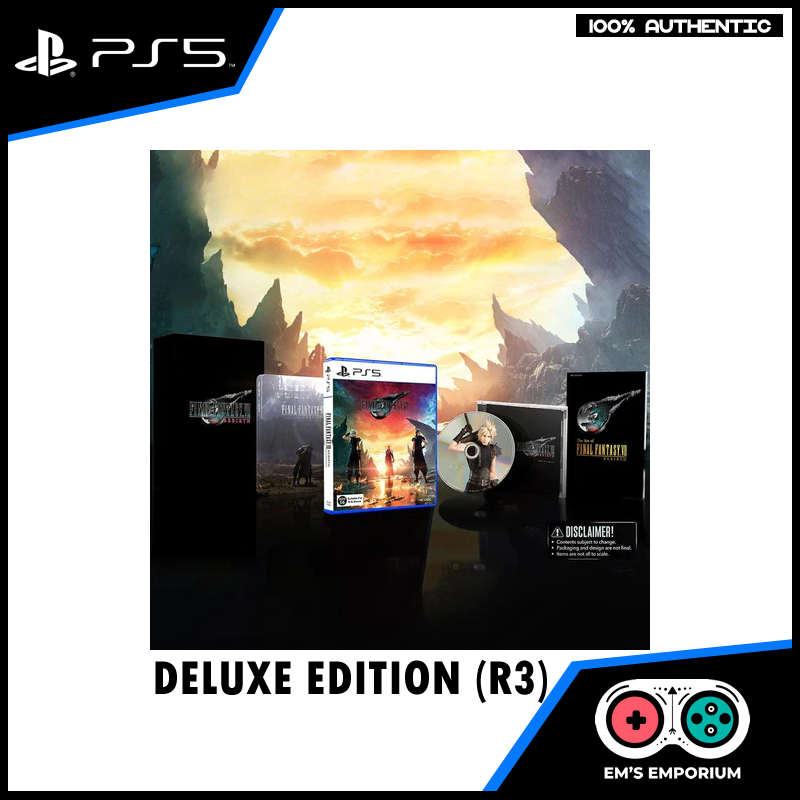 PS5 Final Fantasy VII Rebirth Deluxe Edition (R3) | Shopee Philippines