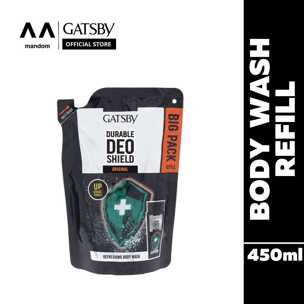 GATSBY REFRESHING BODY WASH ORIGINAL 450ml | Shopee Philippines