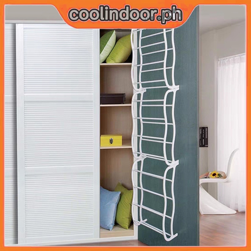 COD Shoe Rack Behind Door 36 Pair Wall Mounted Shoes Rack Space Saving ...