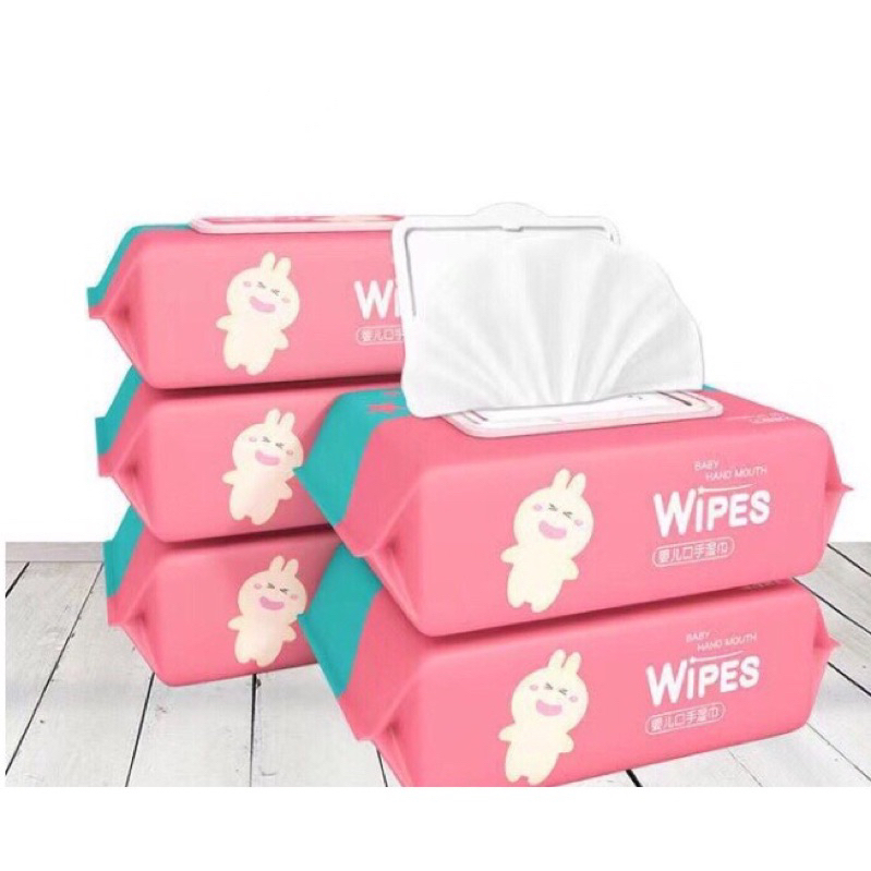 5pack and 10pack Organic Baby Wipes 80 Pcs Water Hypoallergenic (Non ...