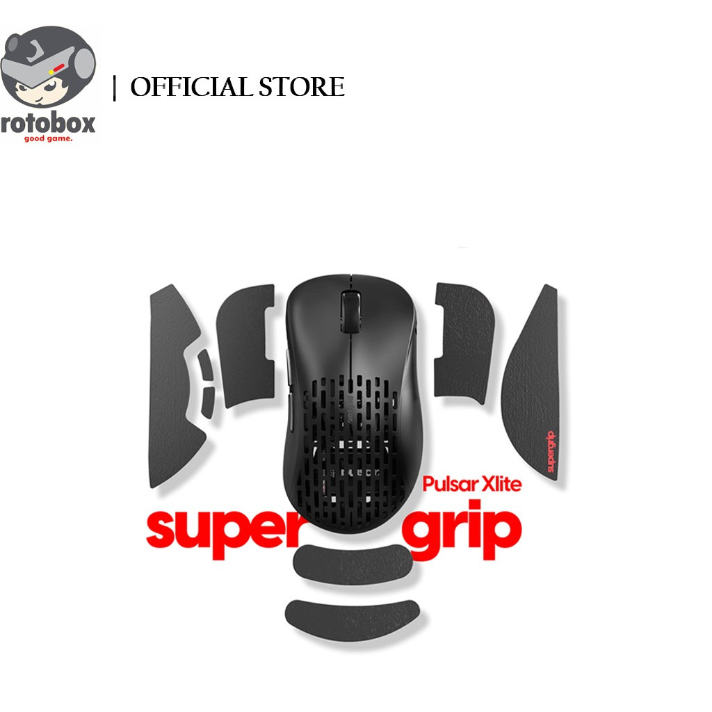 Pulsar Supergrip Grip Tape for Xlite V2 Gaming Mouse MINI | Shopee ...