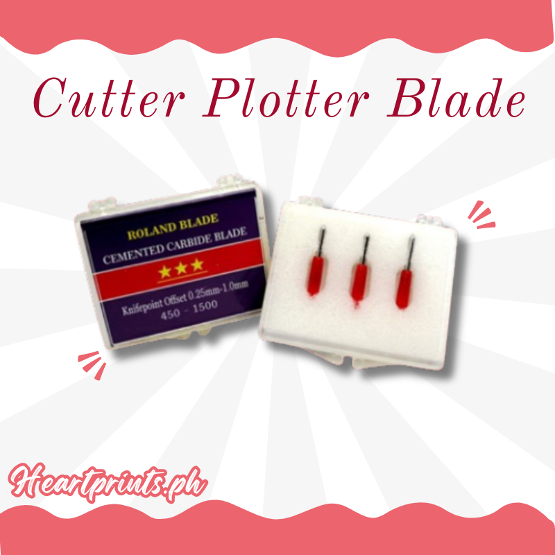 (3 pcs) Cutter Plotter Machine Roland Blade / PCUT Blade 45degree ...