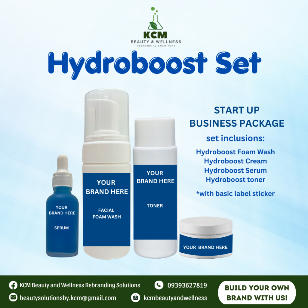 Hydroboost Skincare Set Open for Rebranding | Shopee Philippines
