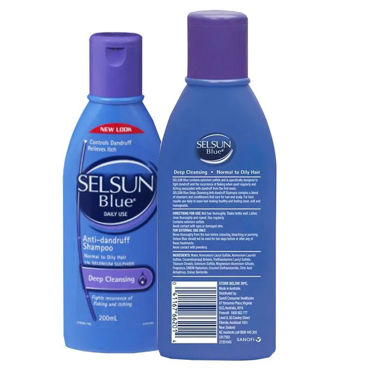 Selsun Blue Deep Cleansing Shampoo 200ml (VIOLET) | Shopee Philippines
