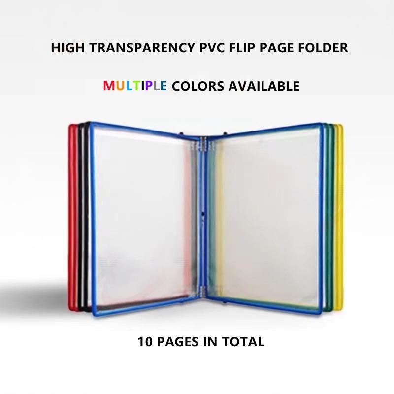 10 Pages 5 Pages Wall-Mounted File Rack A4 Standard Homework Guide Book ...