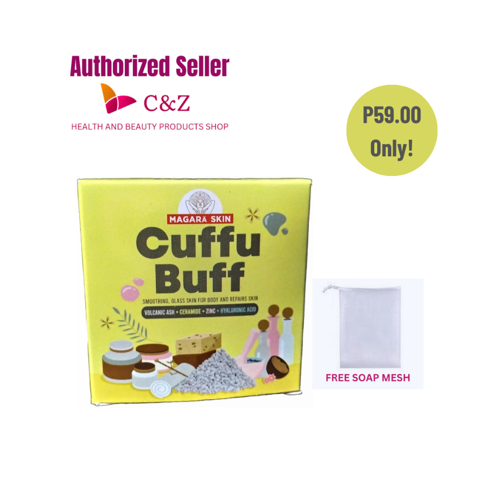 Magara Skin Cuffu Buff Skincare Bar Soap 70g with freebie | Shopee ...
