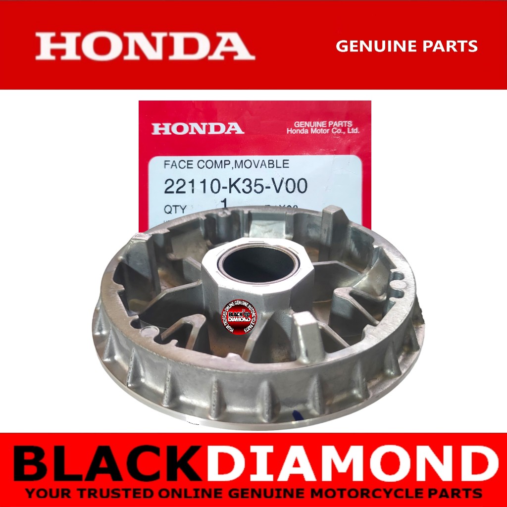 JOEY - ORIGINAL HONDA CLICK 125i (V1 V2 V3) | FACE COMP MOVABLE DRIVE (PULLEY) | PN: 22110-K35 ...