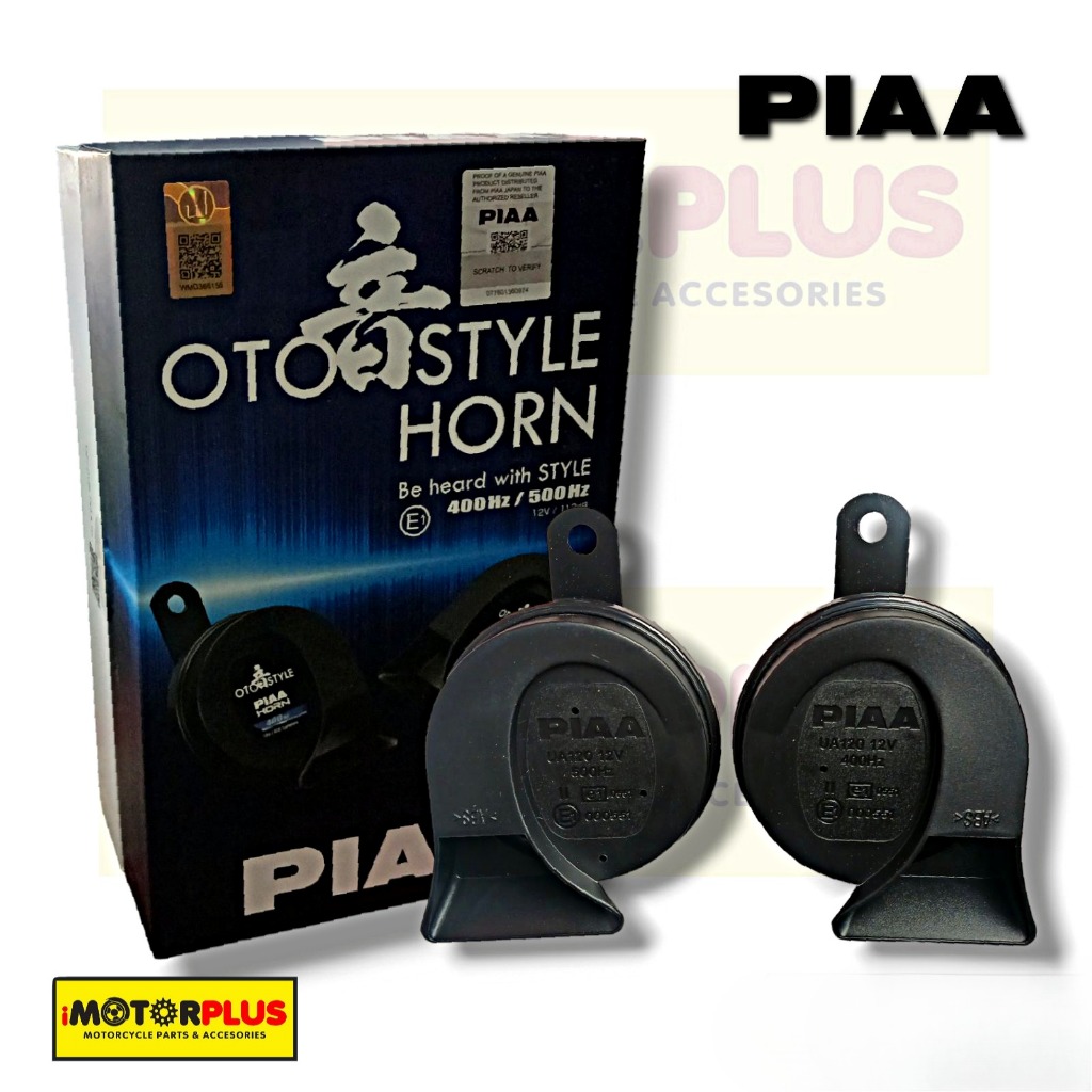 ORIGINAL PIAA Oto Style Horn 12 Volts 400Hz/500Hz | Shopee Philippines