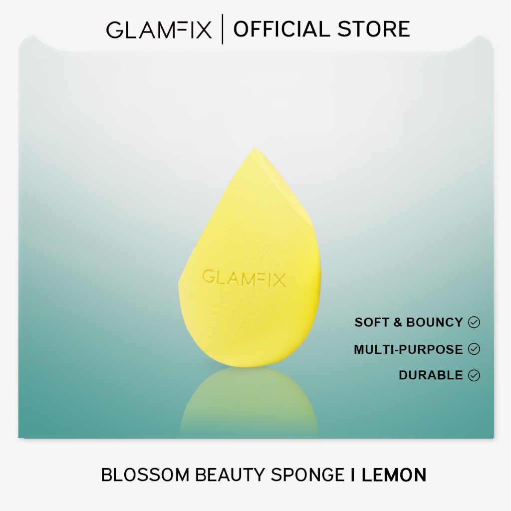 GLAMFIX Beauty Sponge Lemony- Sponge Beauty Blender Make Up Blender ...