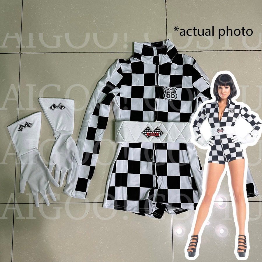 Racing Costume for Women F1 Racer Racecar Driver Cosplay for Female ...