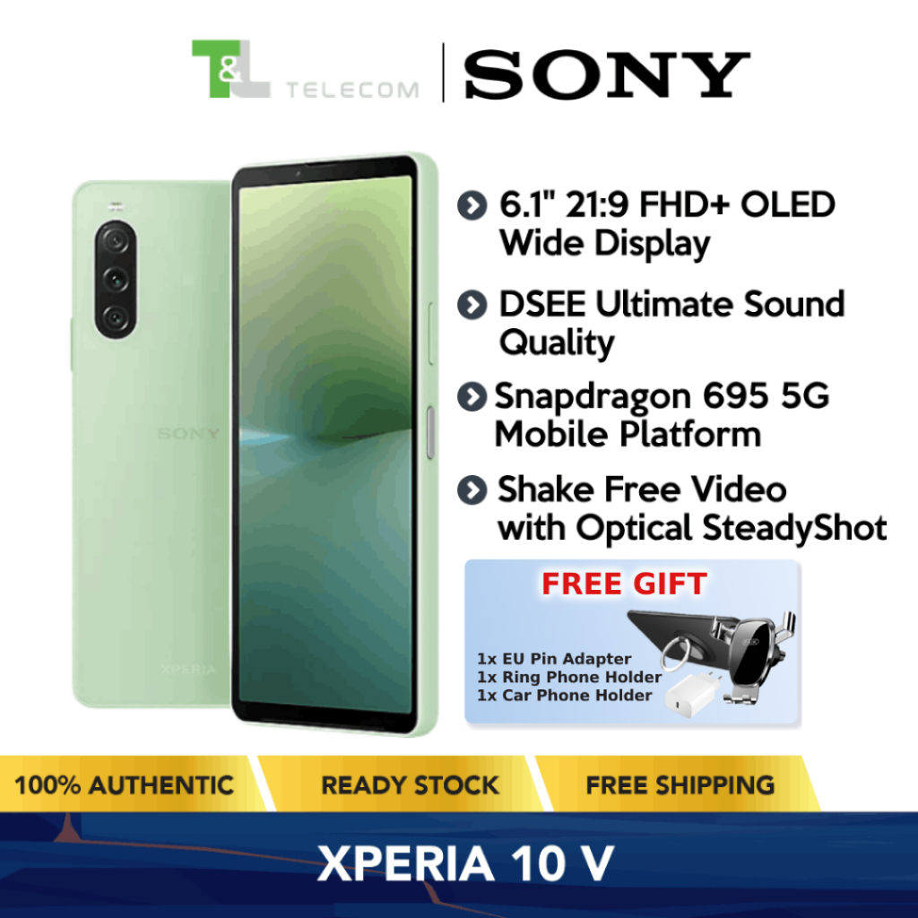 Sony Xperia 10 V XQ-DC72 8GB+128GB Dual Sim 5G / Sony Xperia 10 IV XQ-CC72 6GB+128GB Dual SIM 5G ...