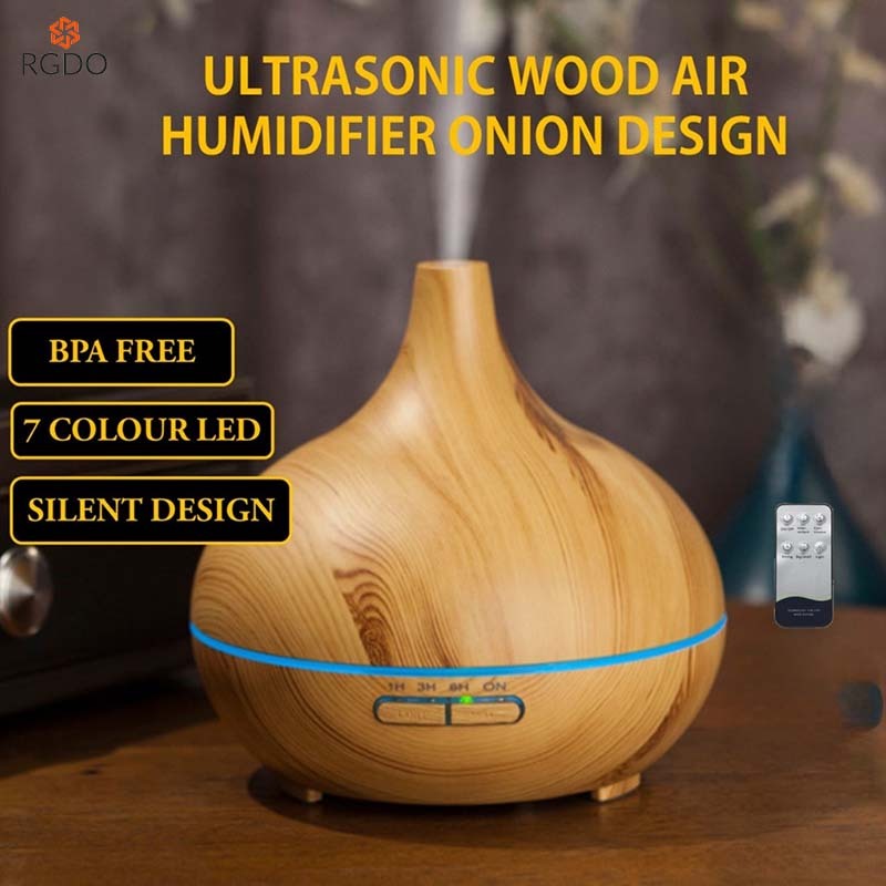 550ml Air Humidifier With Essential Oil Ultrasonic Aromatherapy ...