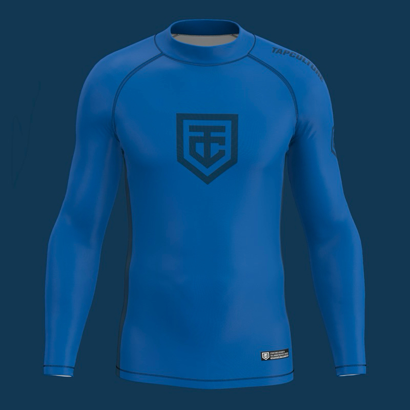 TC Comp V1.2 Men's Long Sleeve Blue Rash Guard | Shopee Philippines