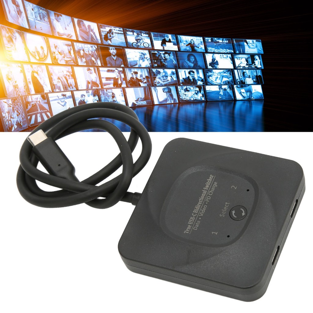 2 In 1 Output Usb C Switch 8k 60hz Hd Usb C Bi Directional Switcher 10gbps Shopee Philippines
