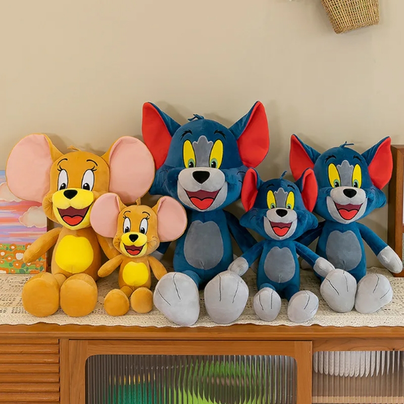 Tom and Jerry Stuffed Toy,cartoon,cat, stuffed toy, mouse, Stuffed toy ...