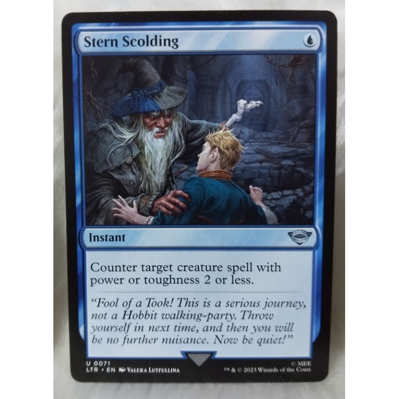 Stern Scolding - Universes Beyond: The Lord of the Rings: Tales of ...