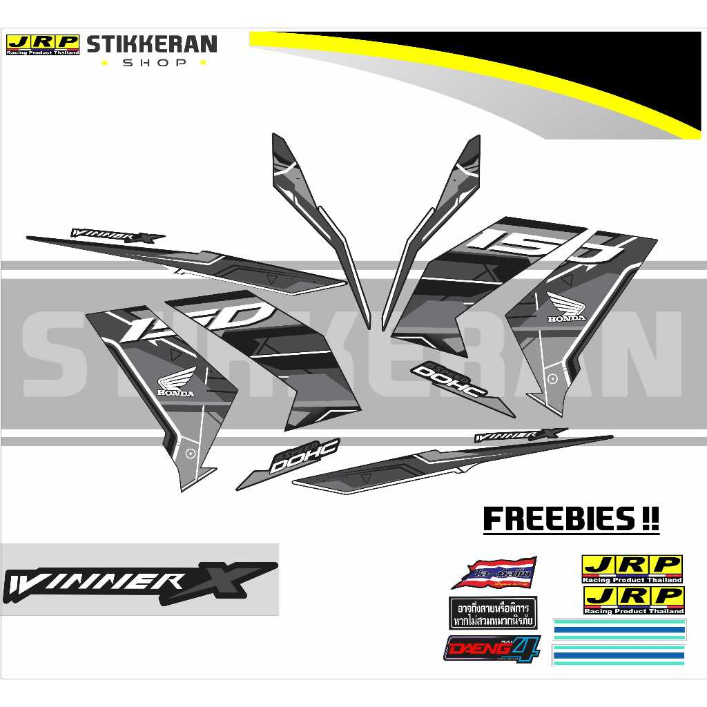 WINNER X 150 HONDA VIETNAM MALAYSIAN DECALS | Shopee Philippines