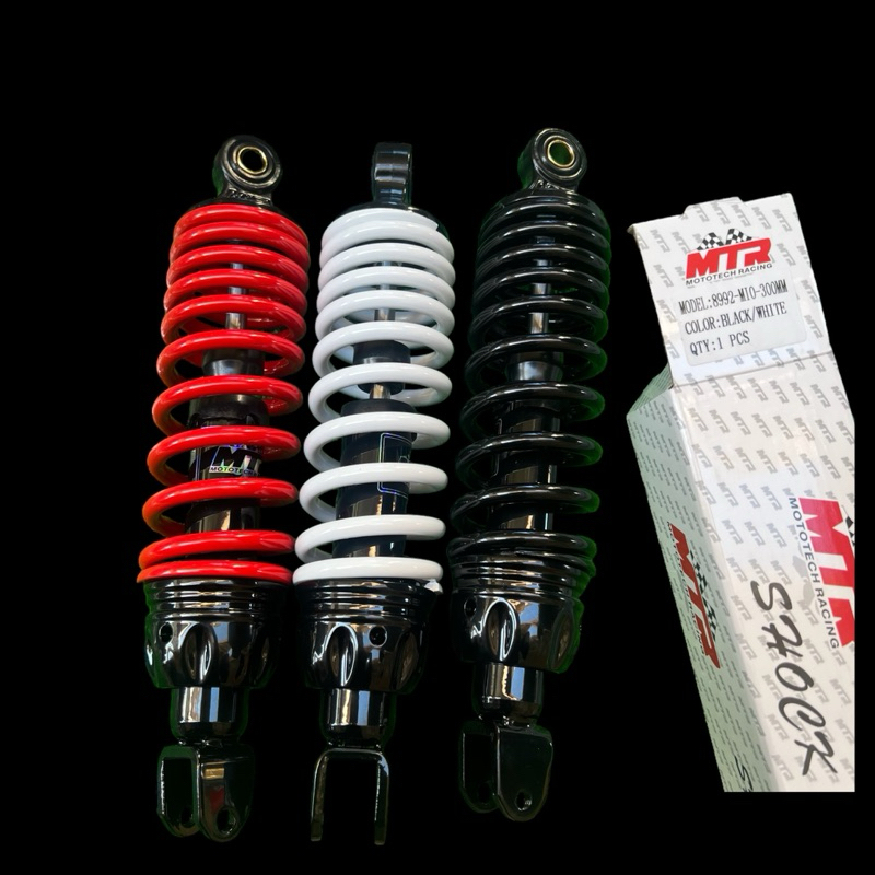 300mm rear shock 8992 mio gravis gear i 125 soul fino Soulty sporty mx beat skydrive | Shopee ...
