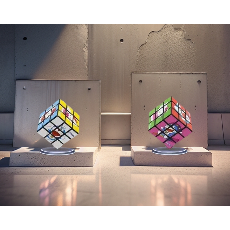 Multi-pattern 3-level Rubik's Cube children's educational toy gift for ...