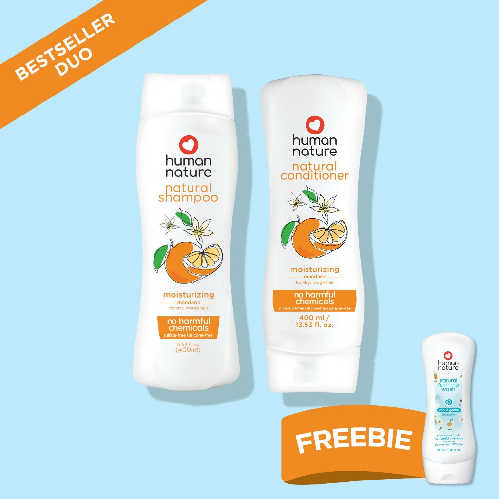 Human Nature Shampoo + Conditioner Duo FREEBIE LIVE EXCLUSIVE ONLY ...