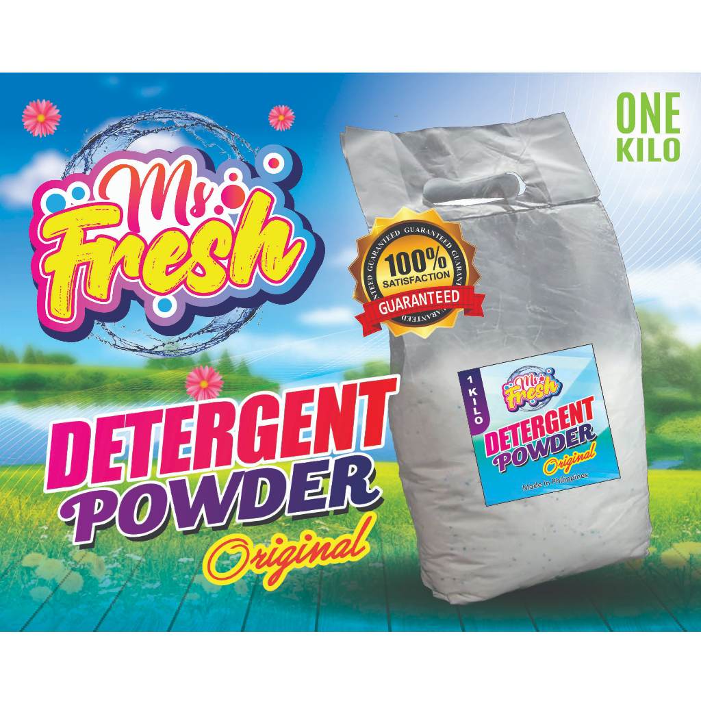MS. FRESH DETERGENT POWDER 1 KG. MAS FRESH, MAS MABANGO ORIGINAL SCENT ...