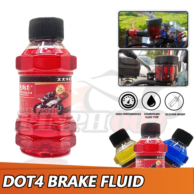 Motorcycle Brake Fluid DOT4 Brake Fluid Silicon Waterbase Universal ...