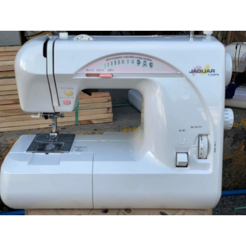 Jaguar portable sewing machine (push button) | Shopee Philippines