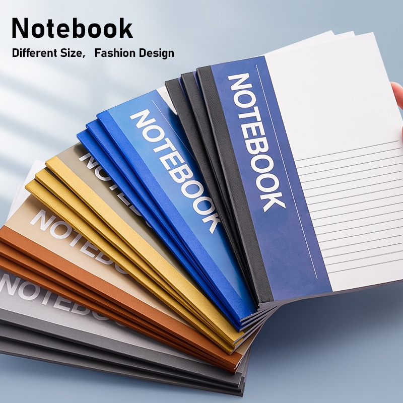 Set A5 B5 A4 Notebooks Smooth Writing Paper Diary Hot glue binding ...