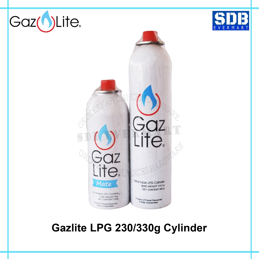 Gazlite-230/330 grams LPG Cylinder-1pc | Shopee Philippines