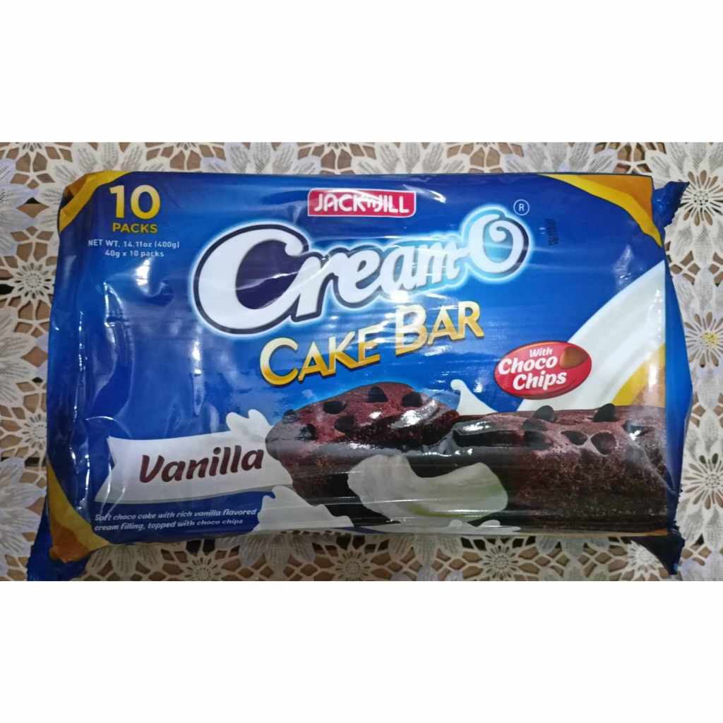 Cream-O Vanilla Cake Bar (40g x 10) | Shopee Philippines