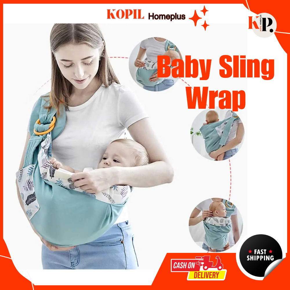 Kopil - Snug Baby Newbord Wrap Sling Carrier | Shopee Philippines
