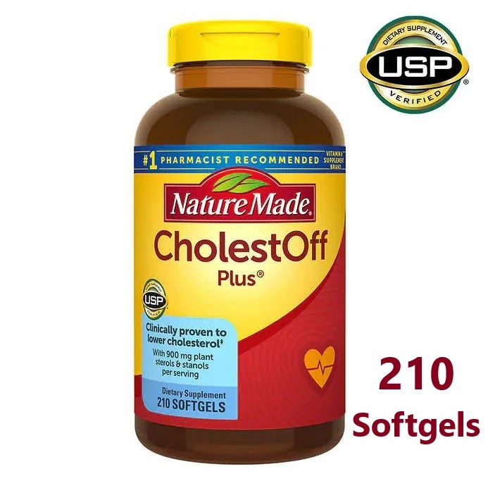 Nature Made CholestOFF Plus - 210 Softgels | Shopee Philippines