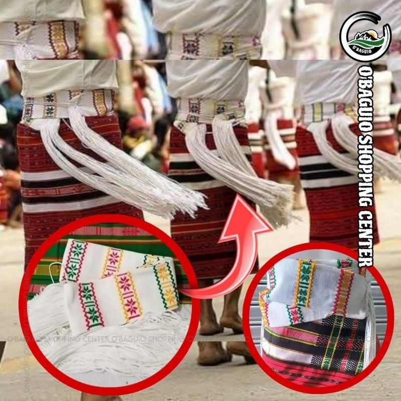 Igorot Tapis and Bakget - Ifugao Ethnic Attire | Inabel Products (COD ...