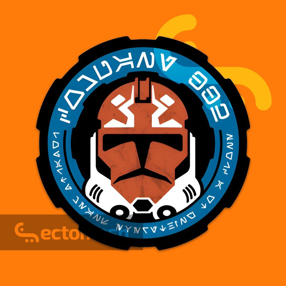 Ahsoka's Clone Troopers, 332nd Company Badge - Vinyl Waterproof Sticker ...