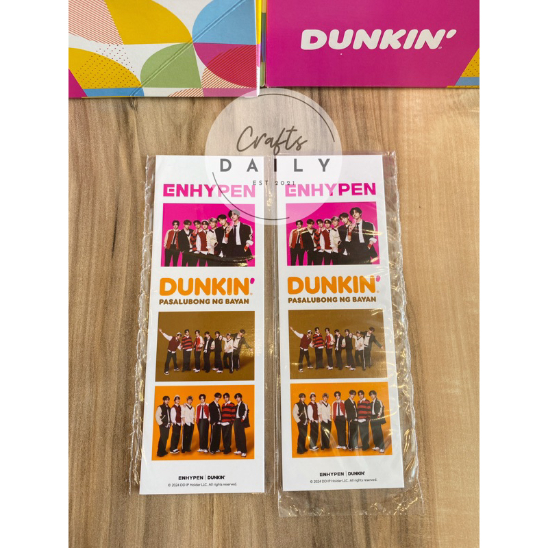 DUNKIN’ ENHYPEN OFFICIAL PHOTO STRIP | Shopee Philippines