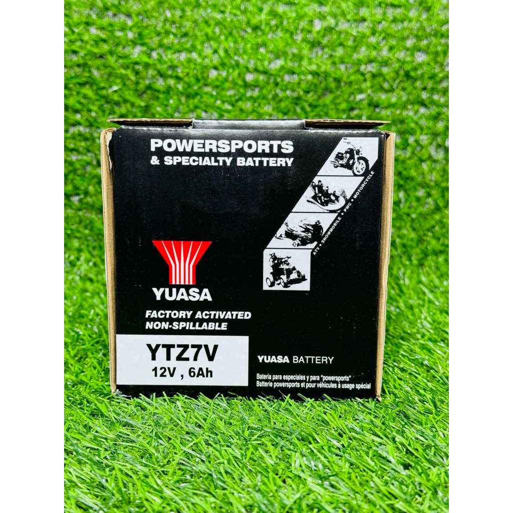 YUASA BATTERY YTZ7V 12V 6Ah/10HR ORIGINAL | Shopee Philippines