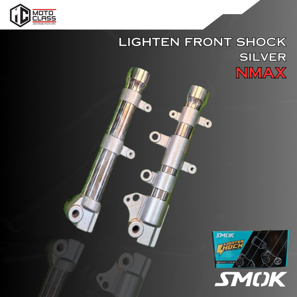 SMOK LIGHTEN FRONT SHOCK NMAX SILVER 110821 | Shopee Philippines