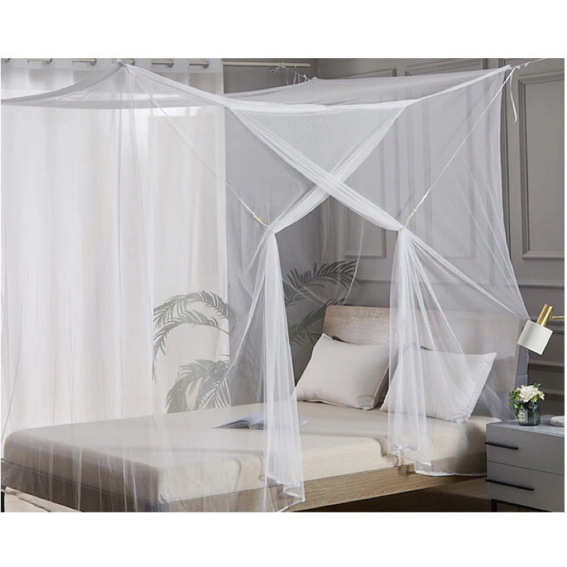 Open Kulambo Bed Canopy Bunk Nets Fly Screen Square Bed Curtains ...
