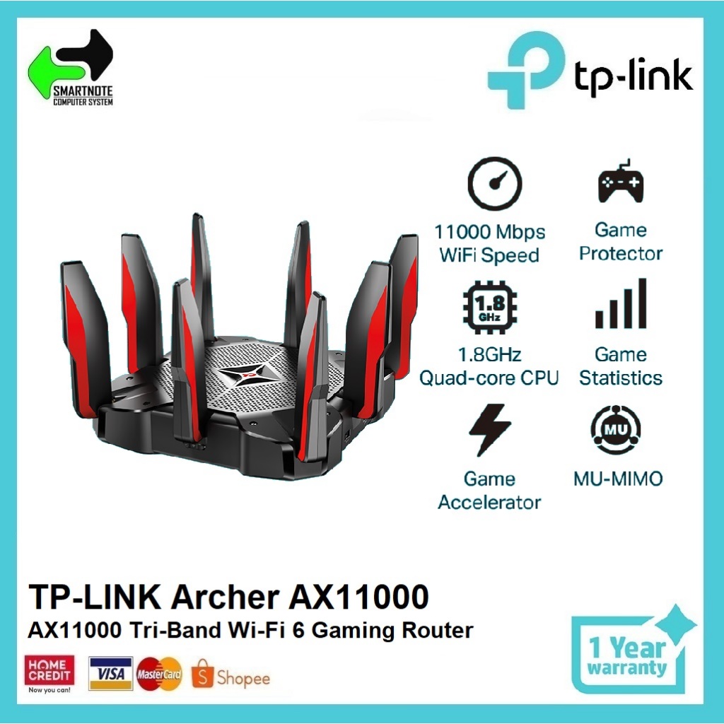 Archer AX11000 AX11000 Next-Gen Tri-Band Gaming Router | Shopee Philippines
