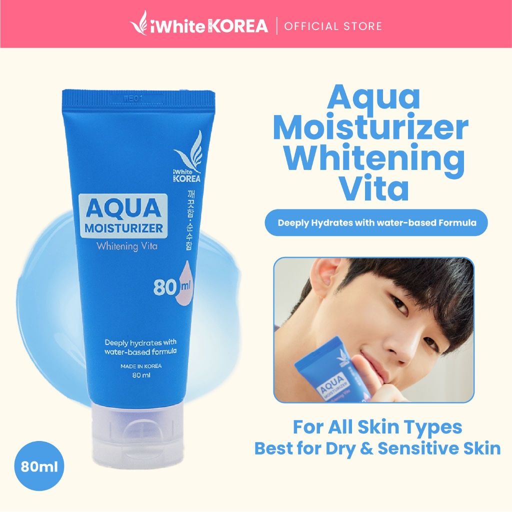 iWhite Korea Aqua Moisturizer 80ml Hydrates (Alcohol Free, Cruelty Free ...
